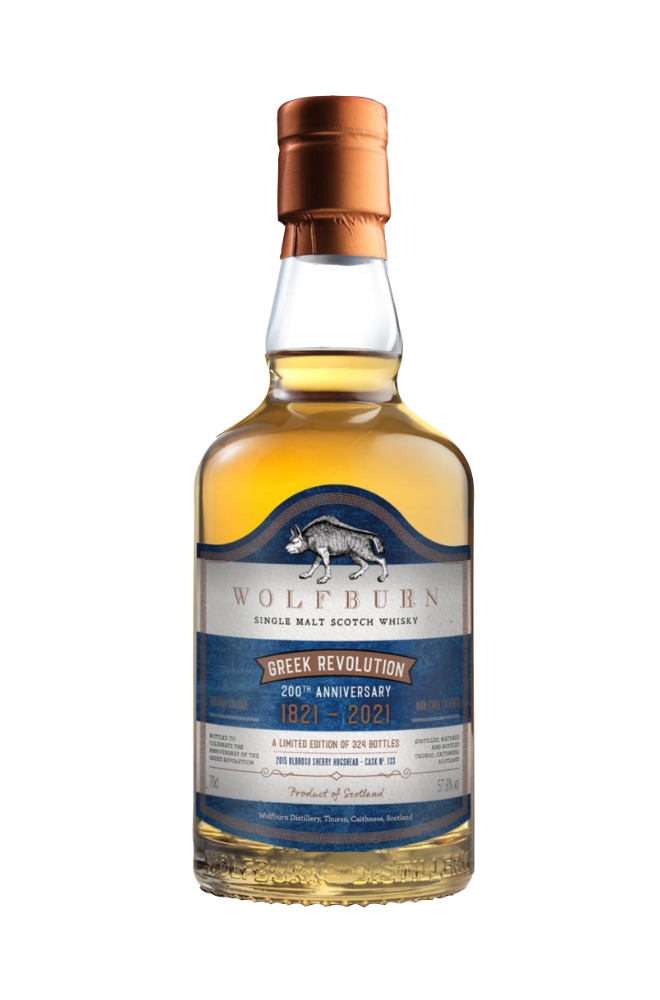 Wolfburn Greek Revolution Single Malt Whisky 700ml | The Distiller
