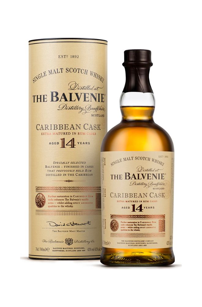 The Balvenie 14 Years Caribbean Cask Whisky 700ml | The Distiller